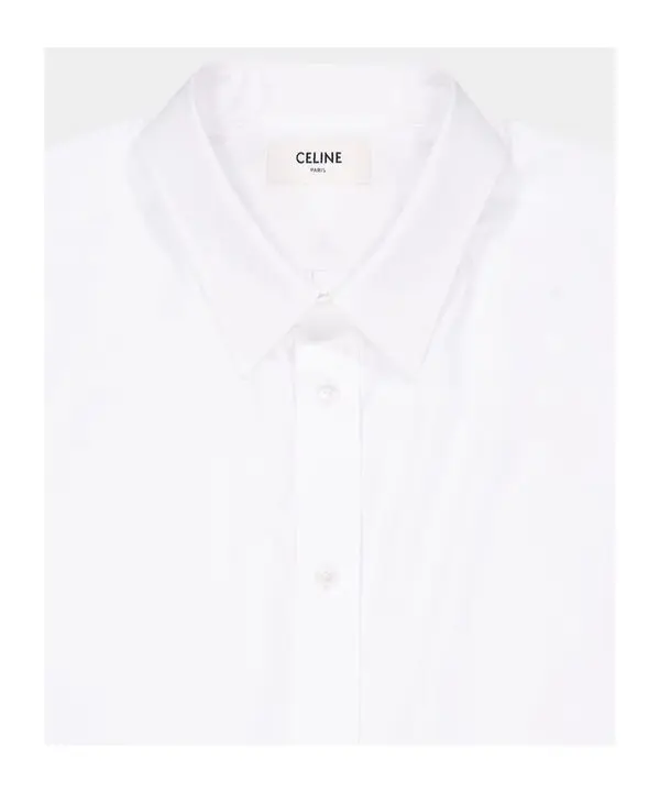 Celine Shirt In Cotton Poplin