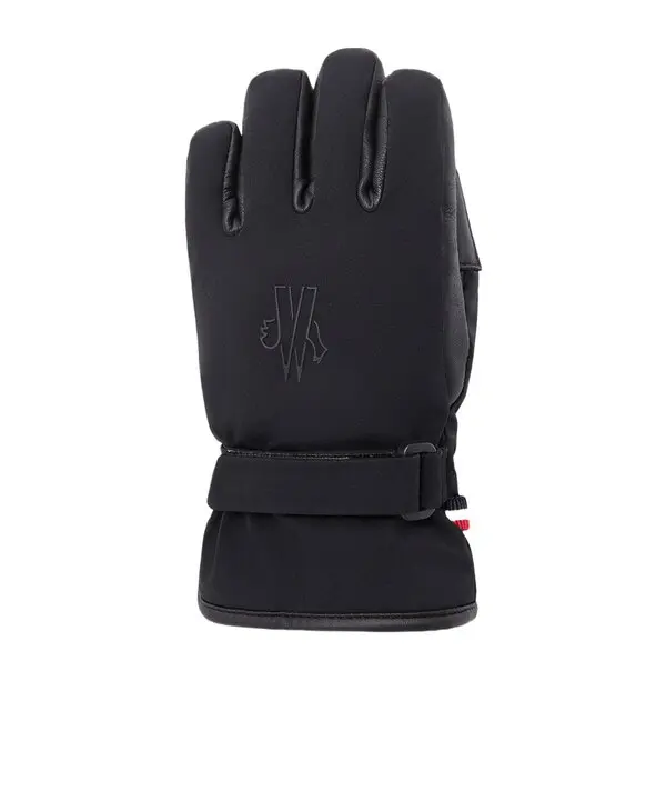 Moncler Padded Gloves - Black