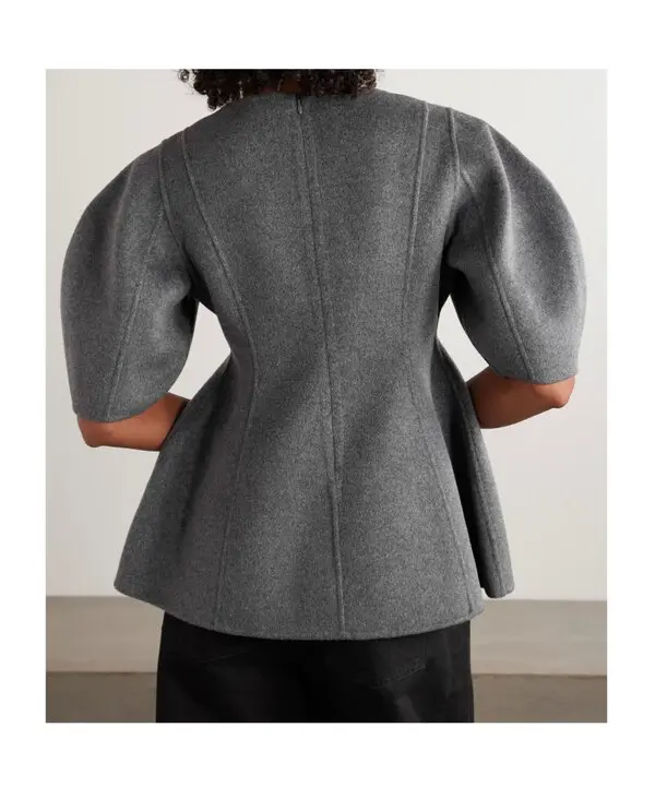 RÓHE Short-sleeved Puff Sleeve Top