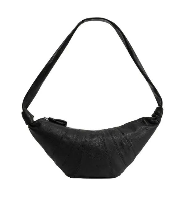 LEMAIRE Medium Croissant Shoulder Bag - Black