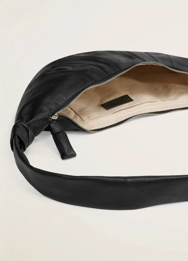 LEMAIRE Medium Croissant Shoulder Bag - Black