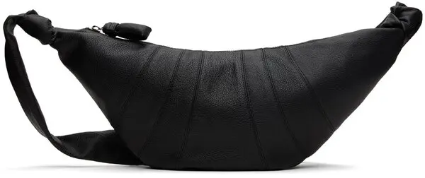 LEMAIRE Medium Croissant Shoulder Bag - Black