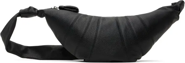LEMAIRE Medium Croissant Shoulder Bag - Black