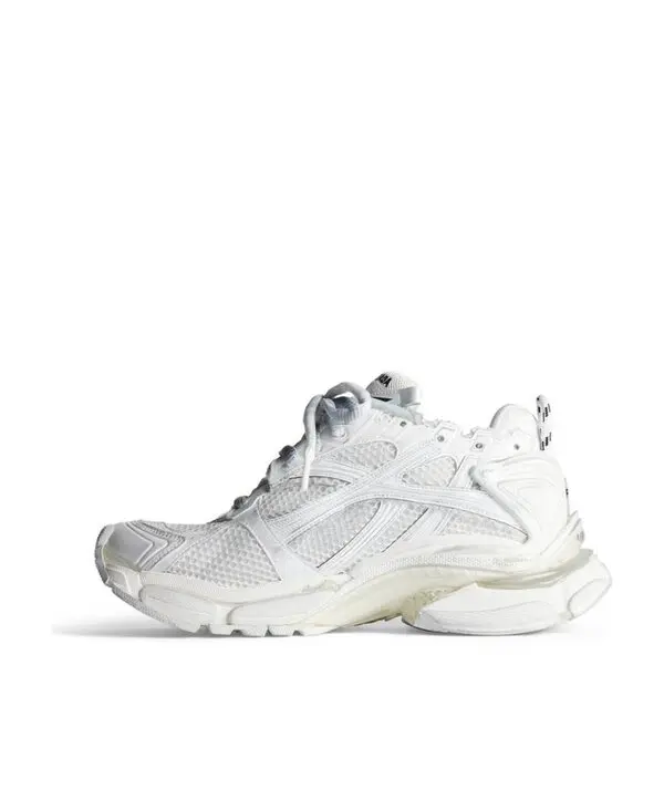 Balenciaga Runner Mesh Panelled Sneakers - White