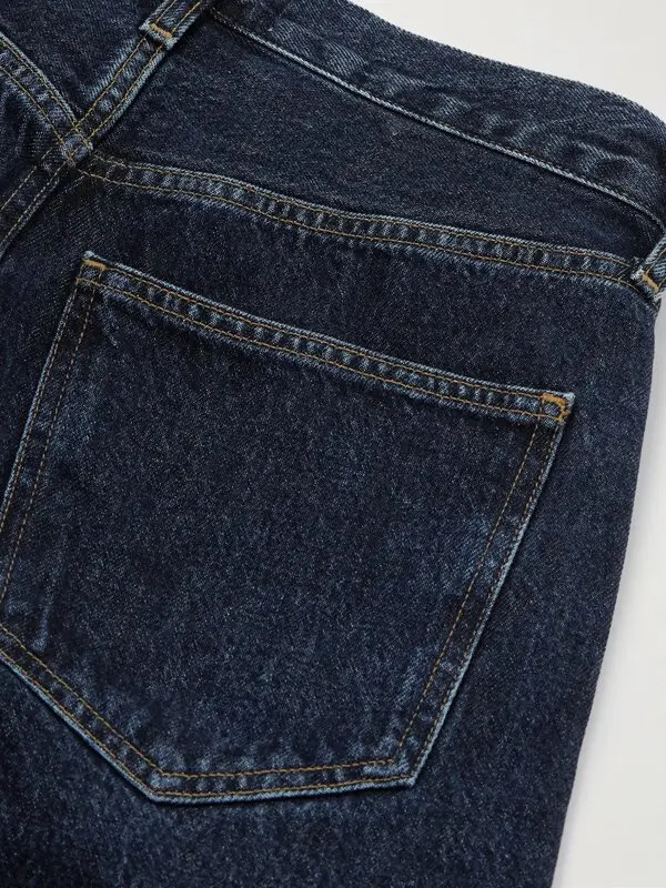 AGOLDE Low Curve Wide Leg Jeans - Black