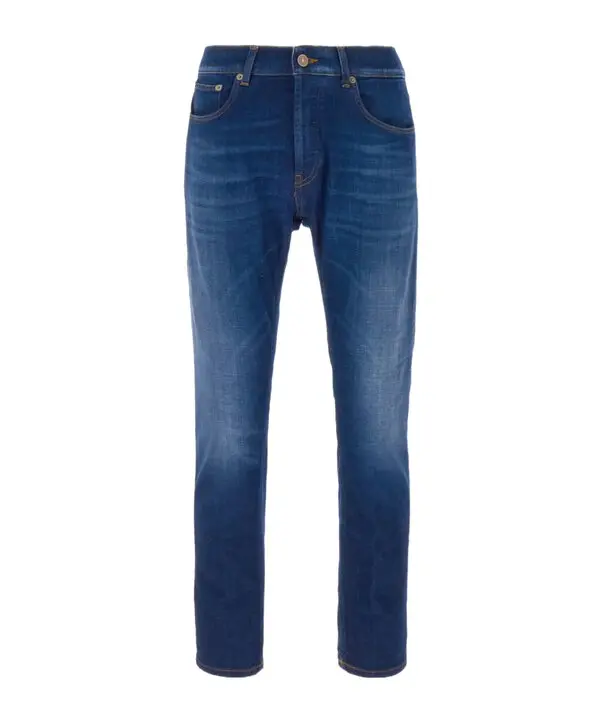 DONDUP Dian Jeans With Whiskering Effect - Blue