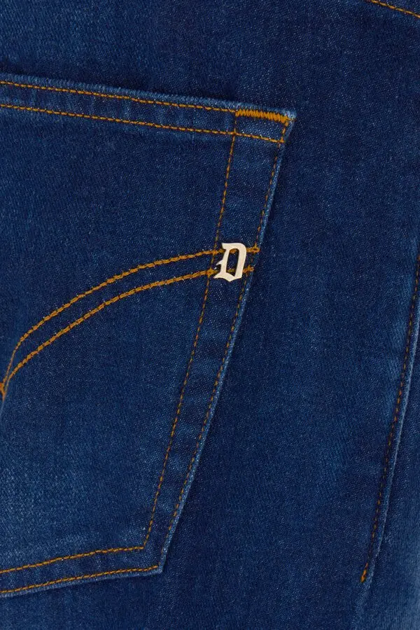 DONDUP Dian Jeans With Whiskering Effect - Blue