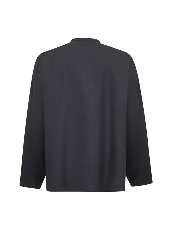 Studio Nicholson Oversized Grandad Collar Shirt