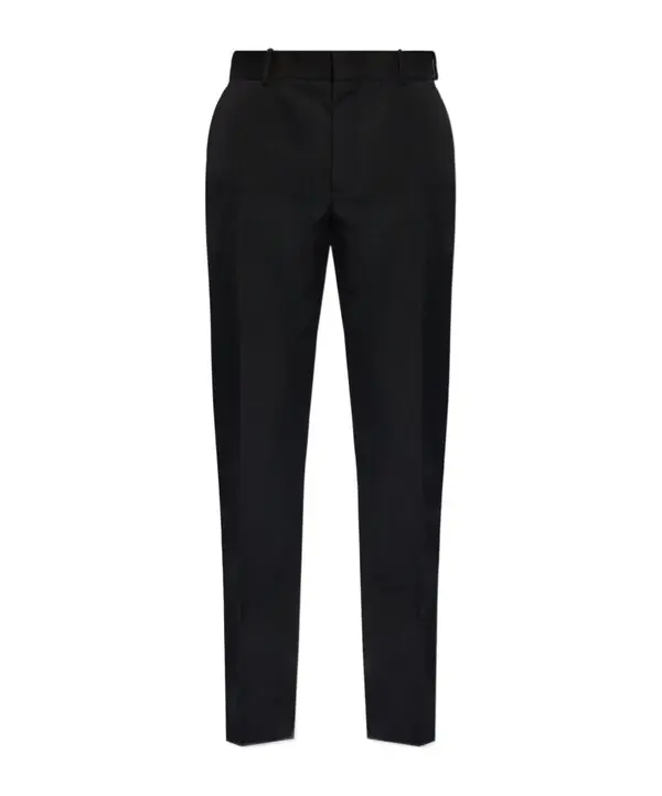 Alexander McQueen Mid-rise Straight-leg Tailored Trousers