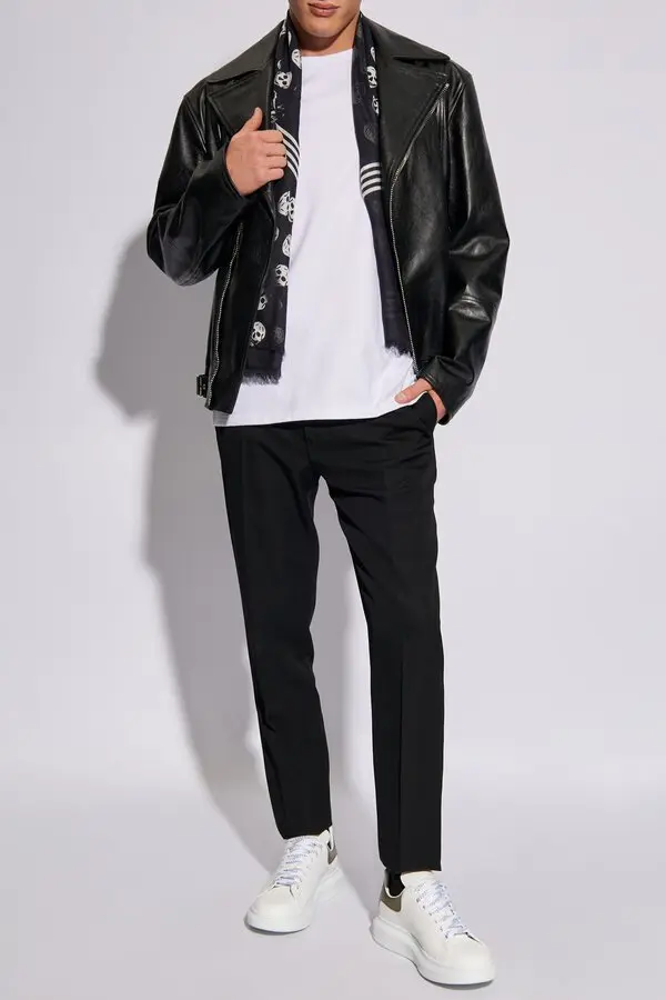 Alexander McQueen Mid-rise Straight-leg Tailored Trousers
