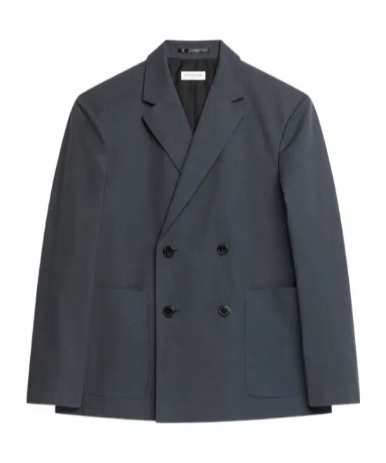 Dries Van Noten Double-breasted Suit Jacket - Black