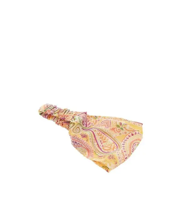 Etro Pattern Hair Band - Yellow