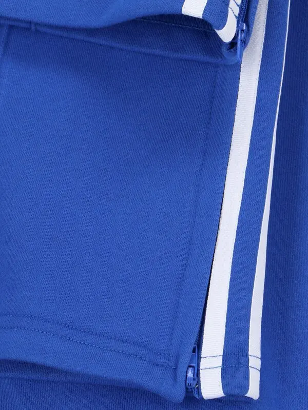 P.a.r.o.s.h Embroidered Logo Straight Leg Track Pants - Blue