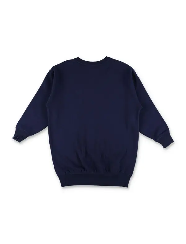 Polo Ralph Lauren Round Neck Dress With Long Sleeves