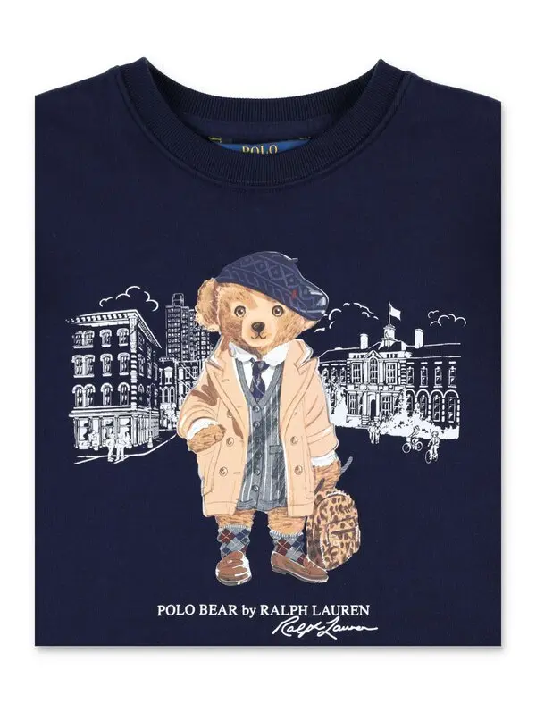 Polo Ralph Lauren Round Neck Dress With Long Sleeves