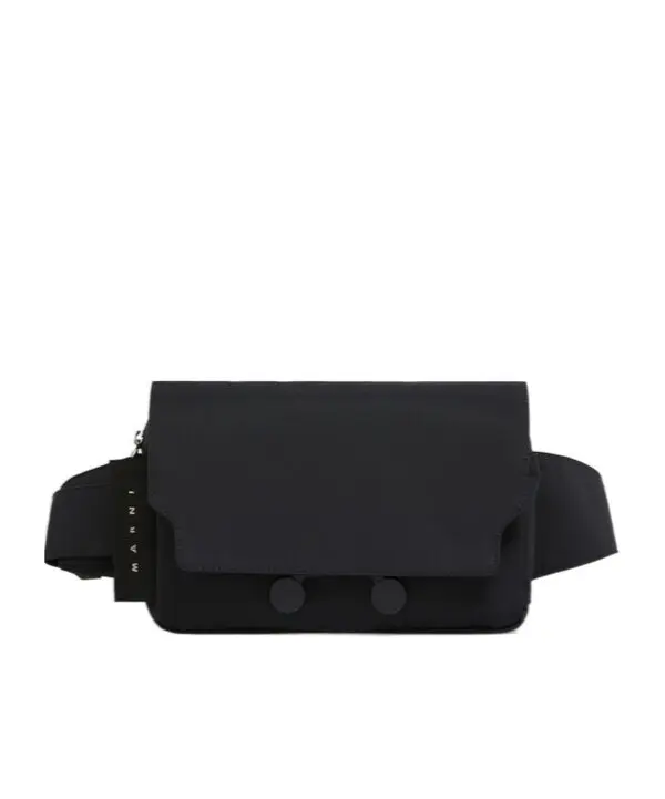 Marni Cordura Belt Bag - Black