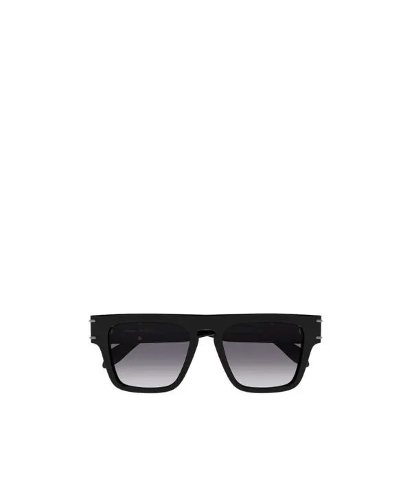 Alexander McQueen Square Frame Sunglasses - Black