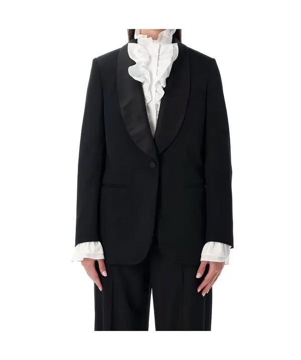 Ralph Lauren Sutton Grain De Poudre Tuxedo Jacket