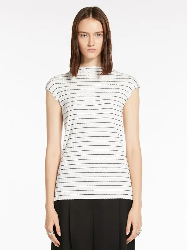 Sportmax Ribbed Striped Top