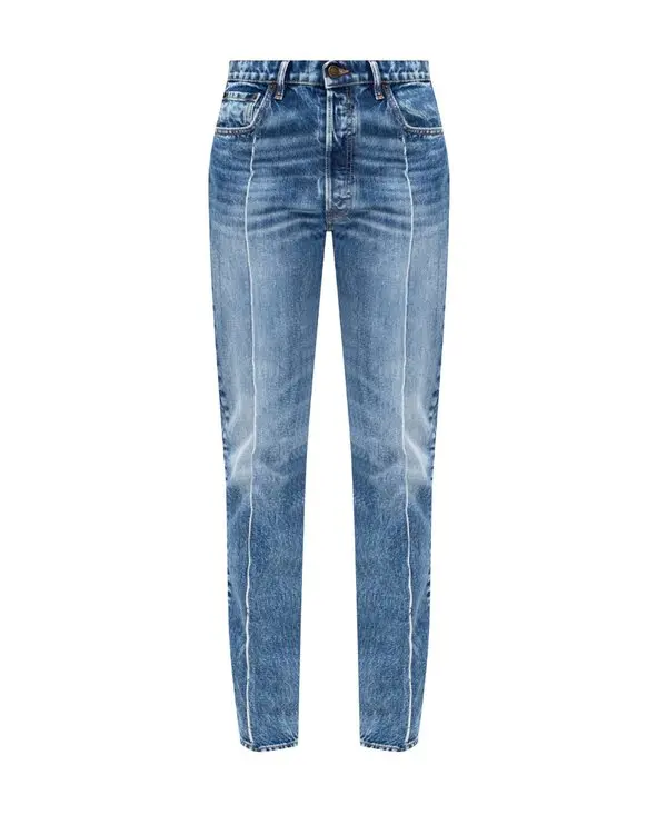 MAISON MARGIELA Spliced Trim Jeans - Blue