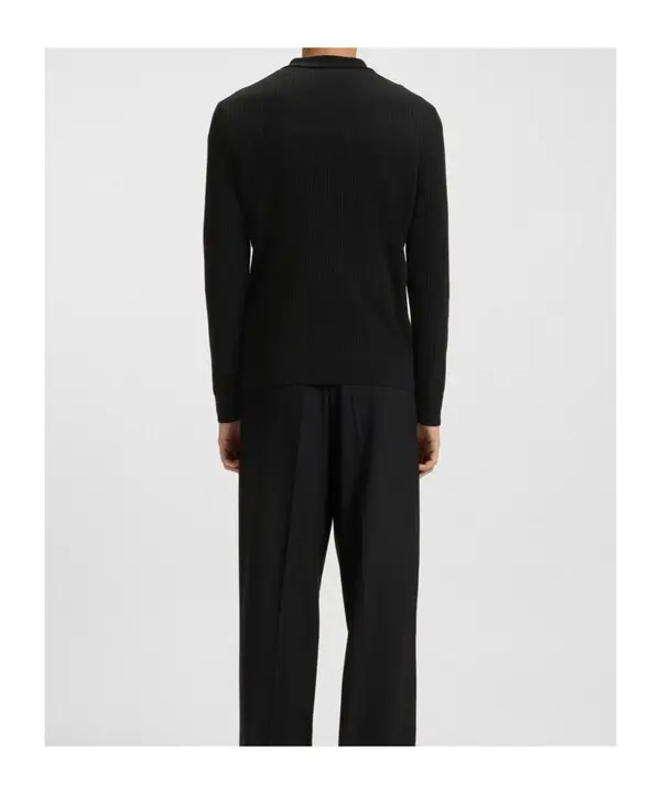 Hugo Boss Sastoro Zip Ribbed Polo Shirt