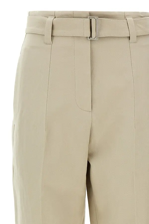 Brunello Cucinelli High-waist Belted Trousers - No