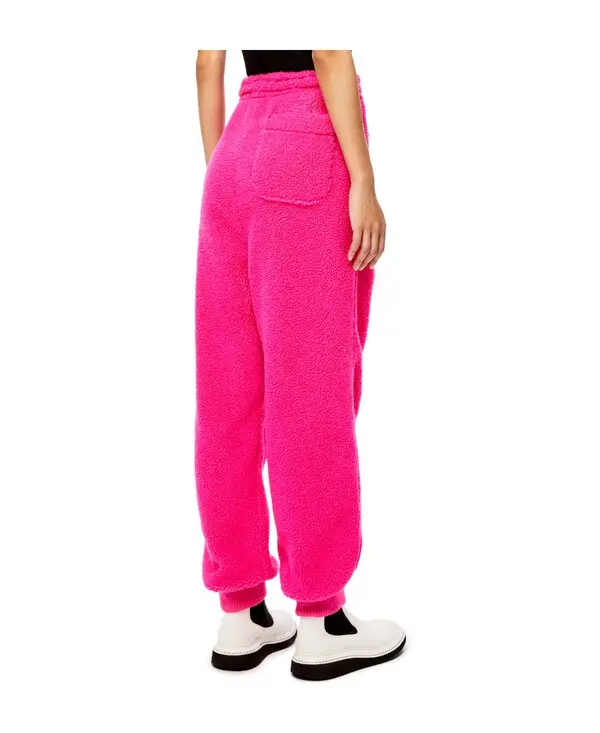Loewe Fleece Sweatpants With Drawstring Waist