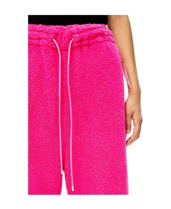 Loewe Fleece Sweatpants With Drawstring Waist