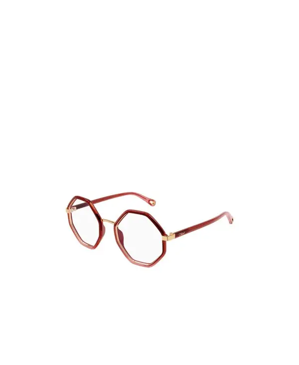 Chloé Eyewear Hexagonal Frame Glasses
