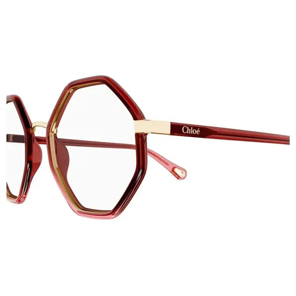 Chloé Eyewear Hexagonal Frame Glasses