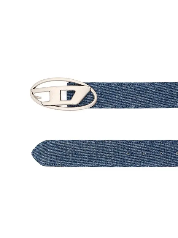 DIESEL® 1dr Logo Plaque Belt - Multicolor