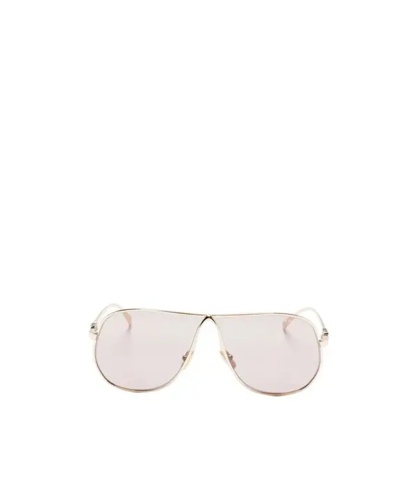Miu Miu Aviator Full Rim Sunglasses - Pink