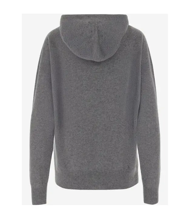 THE ROW Drawstring Hood Zip-front Cardigan