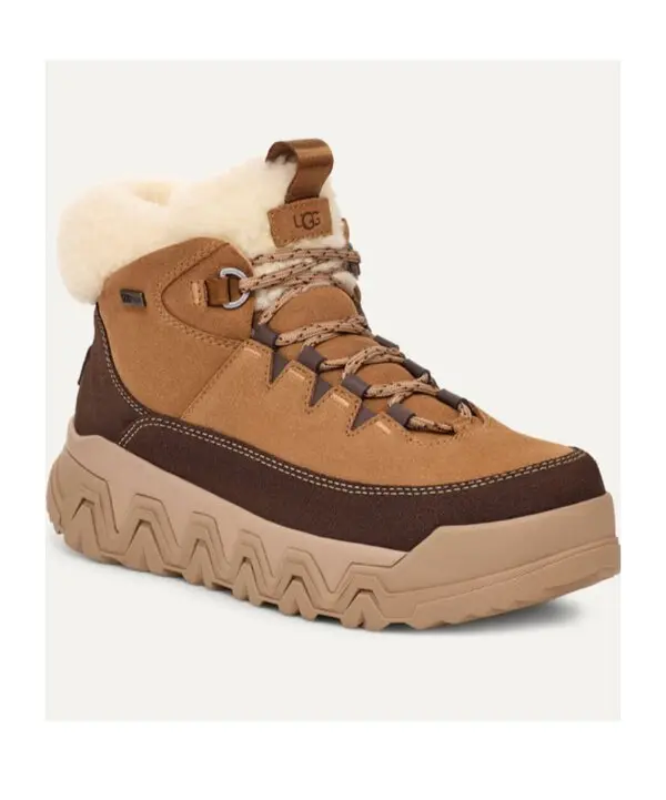 UGG Terretrail Cozy Lace-up Boots - Maroon
