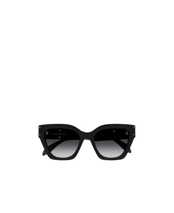 Alexander McQueen Cat Eye Frame Sunglasses - Black