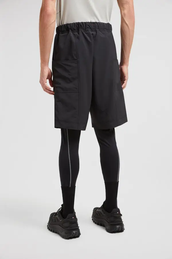 Moncler Technical Froissé Shorts