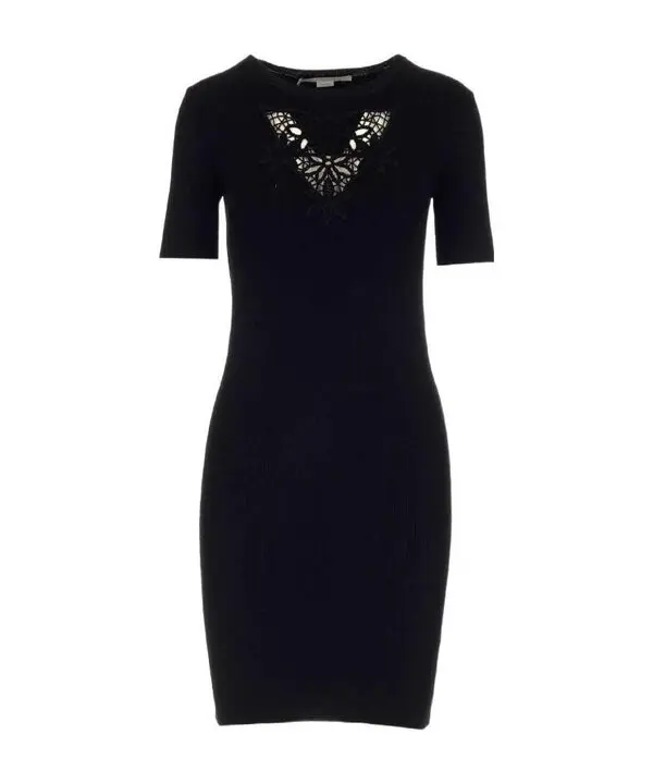 Stella McCartney Embroidered Chest Mini Dress