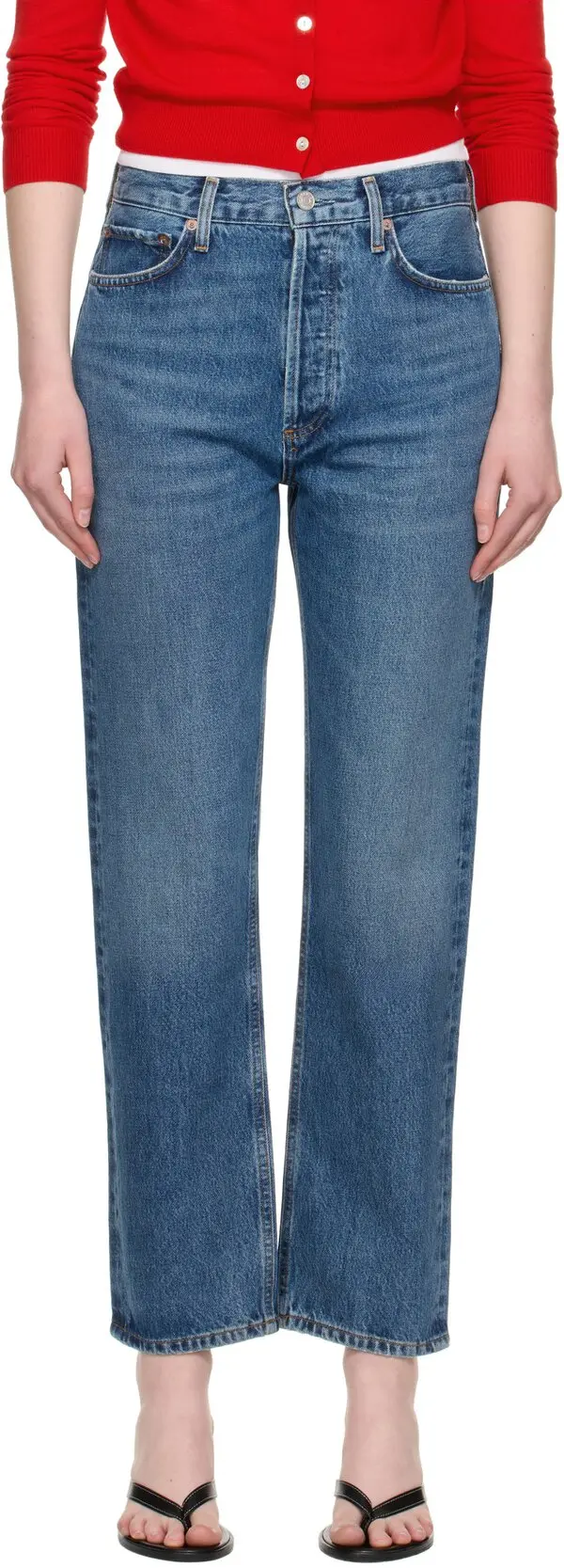 AGOLDE Belted Jeans