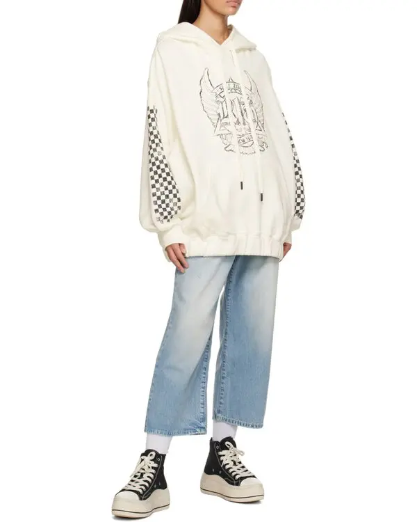 R13 High-rise Wide-leg Jeans