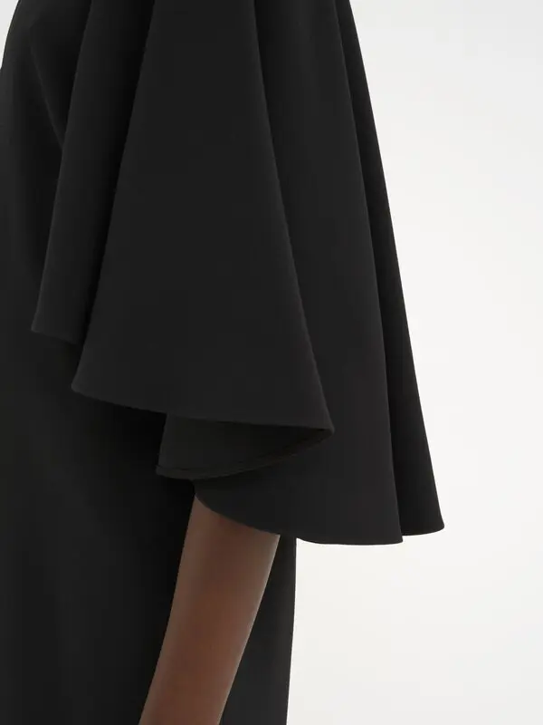 Chloé Cape Sleeves Mini Dress