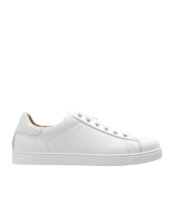 GIANVITO ROSSI Leather Lace-up Sneakers