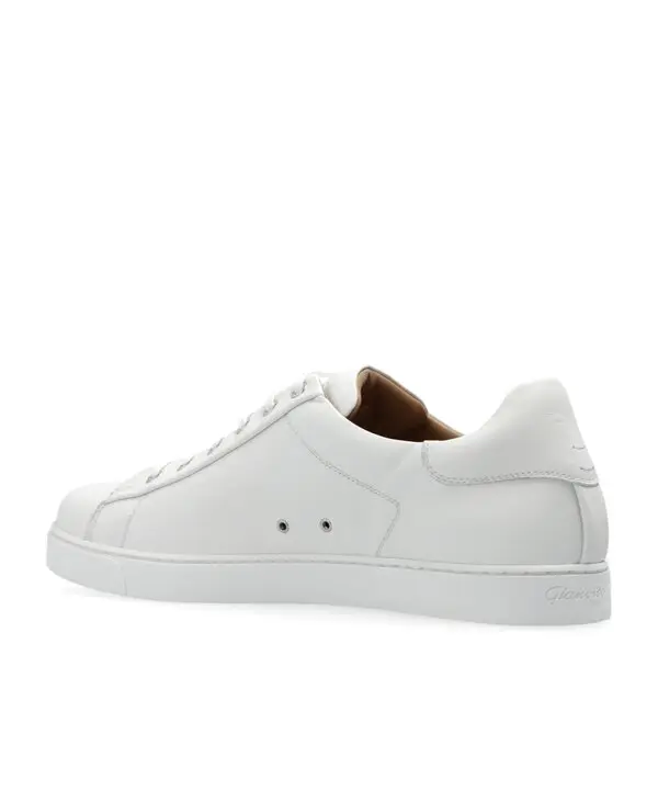 GIANVITO ROSSI Leather Lace-up Sneakers