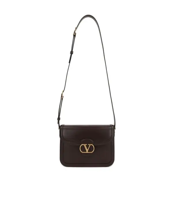 Valentino Garavani 9to5 Foldover Top Shoulder Bag - Black
