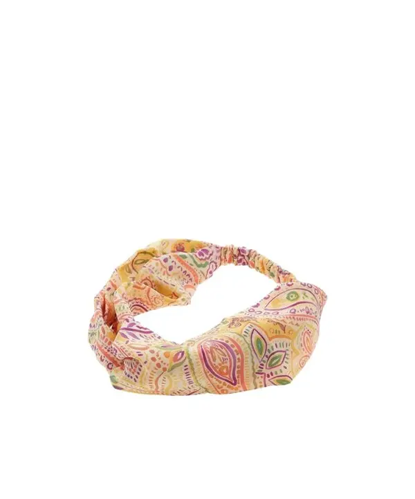 Etro Patterned Hair Band - Yellow