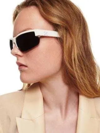 Off-White Toledo Angular Frame Sunglasses