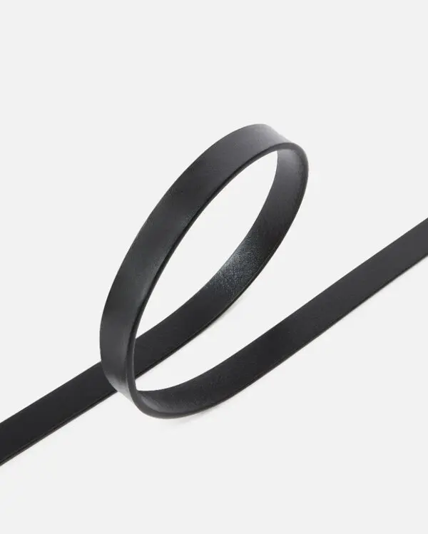 Pinko Logo Plaque Buckle Belt - Black