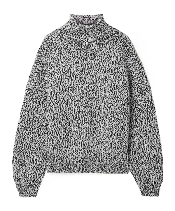 Khaite Leon Cashmere Turtleneck Sweater - Gray