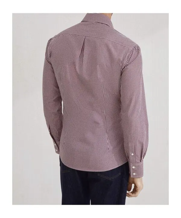 Brunello Cucinelli Gingham-pattern Shirt