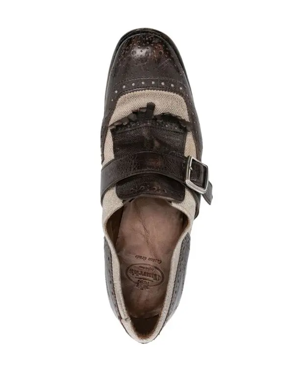Church's Monk Strap Loafers With Buckle Detail - Black