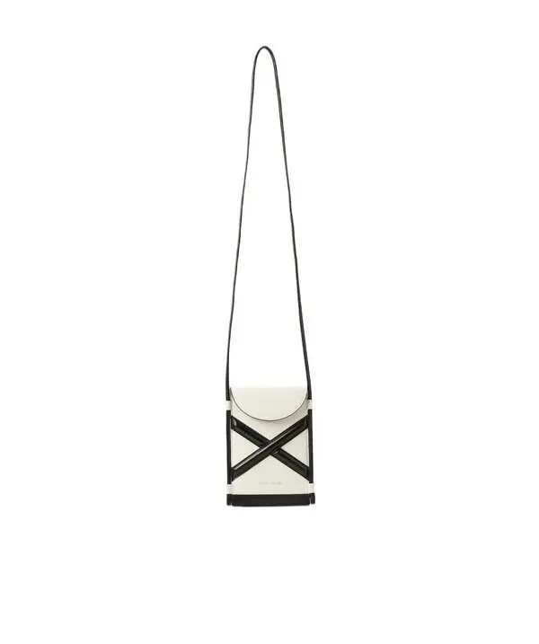 Alexander McQueen Micro The Curve Crossbody Bag - White